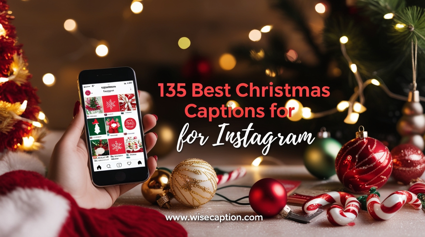 135 Best Christmas Captions for Instagram (Funny & Festive)